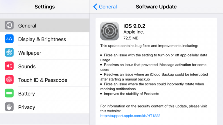 iOS 9.0.2: i vantaggi e gli ostacoli dell'ultimo update di Apple