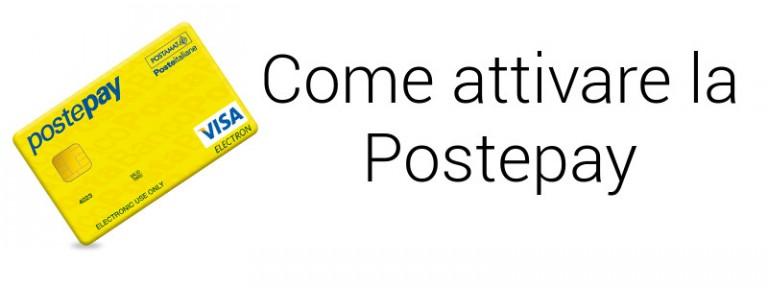 Come attivare Postepay